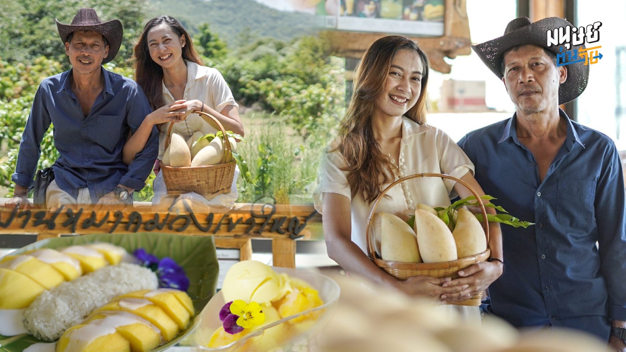 'บ้านหมากม่วง' Mango Lover คาเฟ่ใกล้กรุงขวัญใจคนรักมะม่วงของคู่หูพ่อ ...